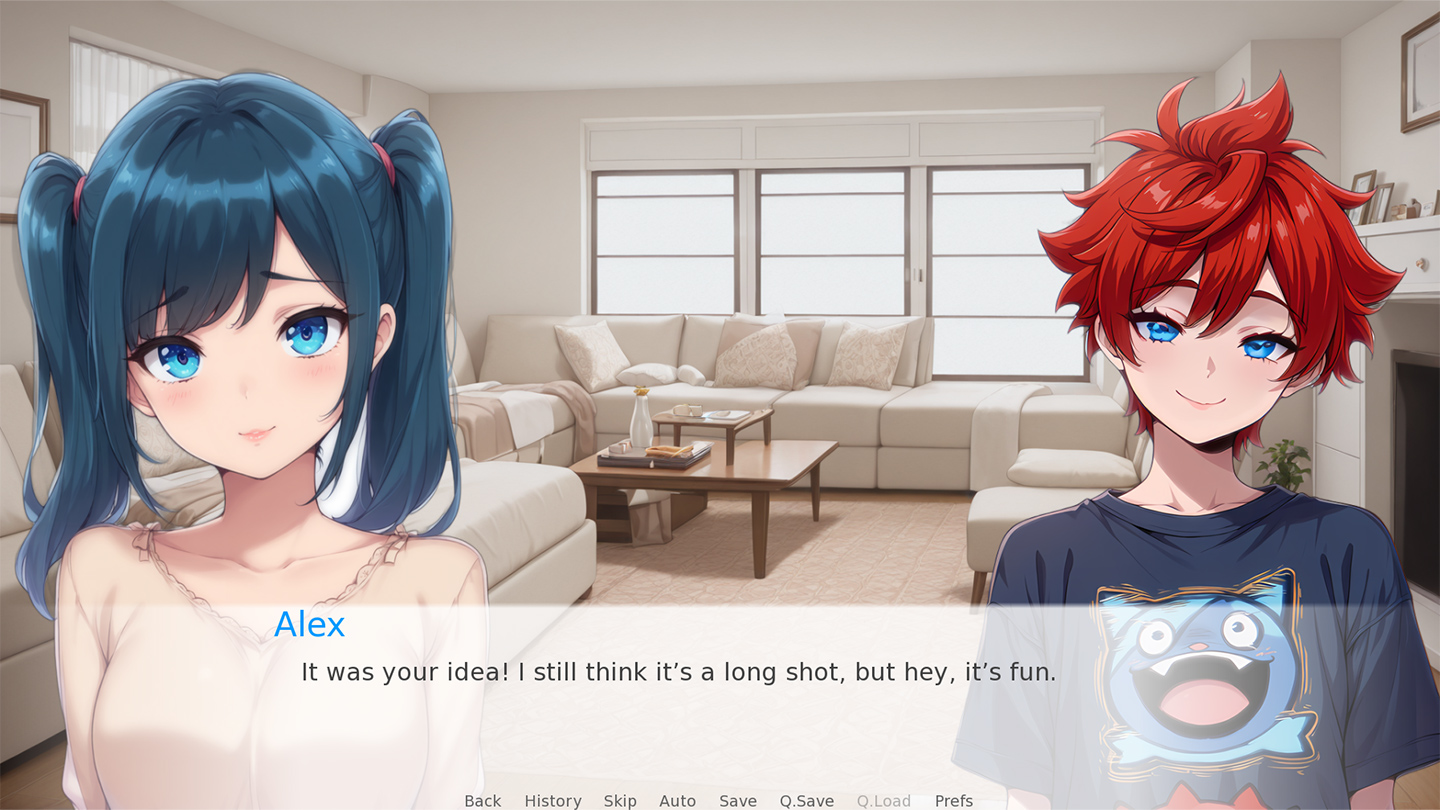 Lucky Together - Jeu de sexe Roman Visuel avec un fichier apk | Nutaku