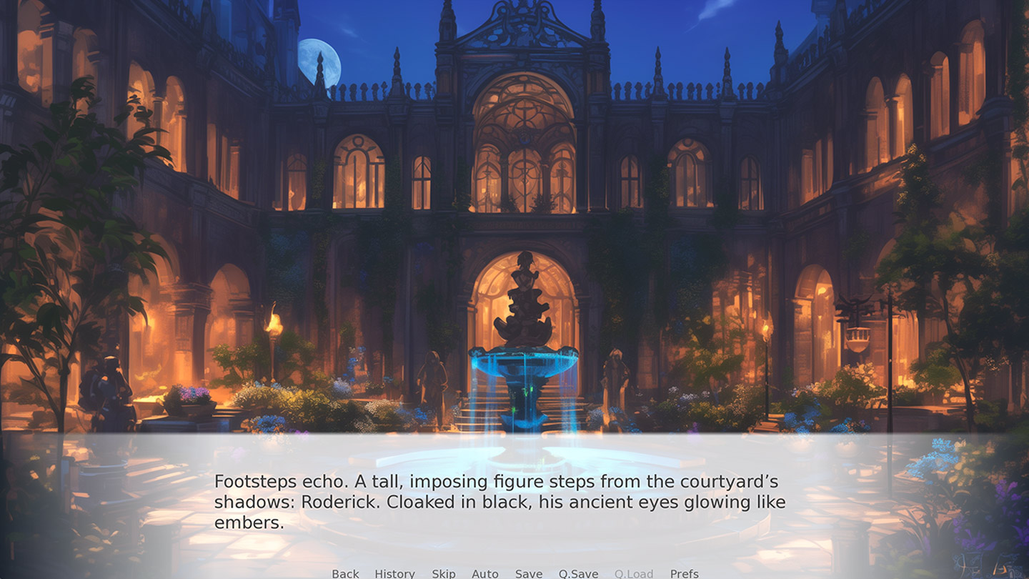 Moonlit Embrace The Hunter’s Crimson Desire - Visual Novel Sex Game | Nutaku