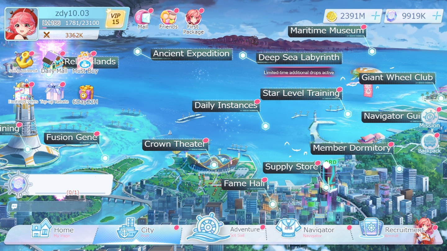 Sail Girl - Idle Sex Game with APK file | Nutaku
