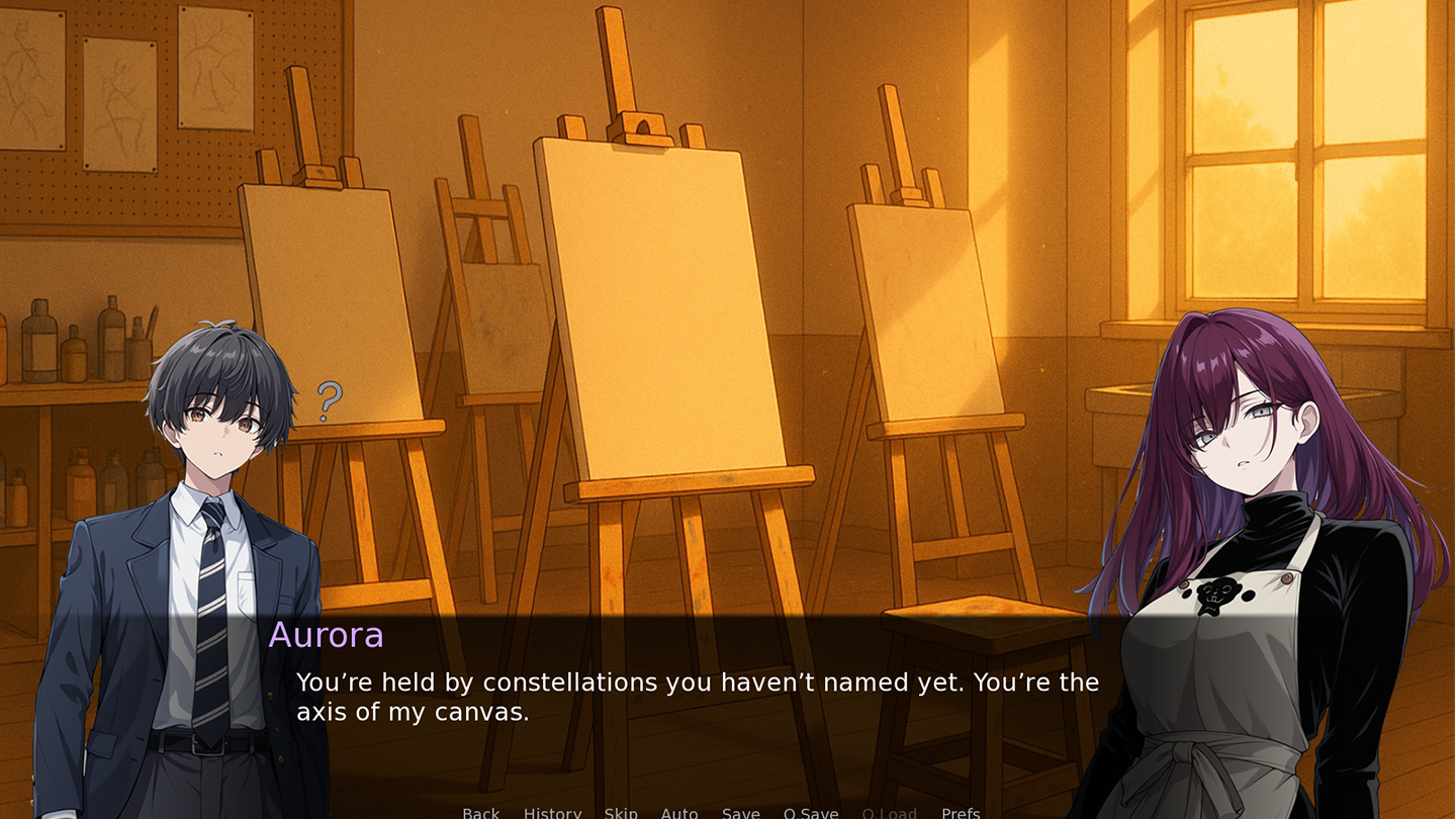 The Love Triangle of Heroic Proportions – 虚拟小说 性遊戲 使用APK文件 | Nutaku