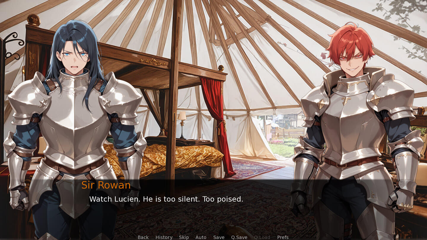 Thorns of Ambition: Shadow Crown (Alternate Route) – gra erotyczna Powieść wizualna z plikiem ...