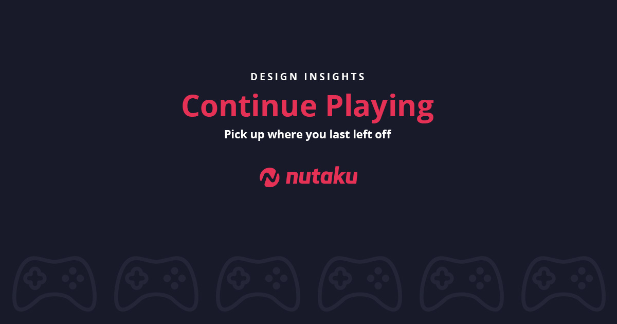 New Continue Playing Homepage Row